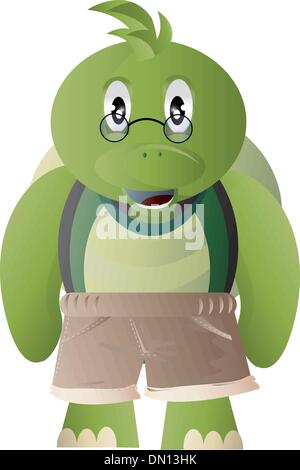 Old turtle cartoon illustration Stock Vector Image & Art - Alamy