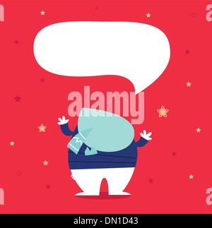 cute cartoon bear with speech bubble in comic book style Stock Vector ...