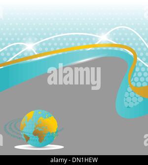 Business card with Earth planet Stock Vector Image & Art - Alamy