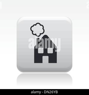 Vector illustration of single home icon Stock Vector Image & Art - Alamy