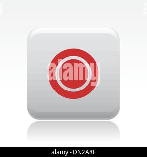 Recording Button Vector illustration Stock Vector Image & Art - Alamy