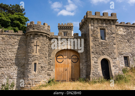 Rodborough Fort on Rodborough Common, Stroud, Gloucestershire, UK Stock ...