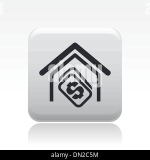 Vector illustration of single real estate icon Stock Vector Image & Art ...