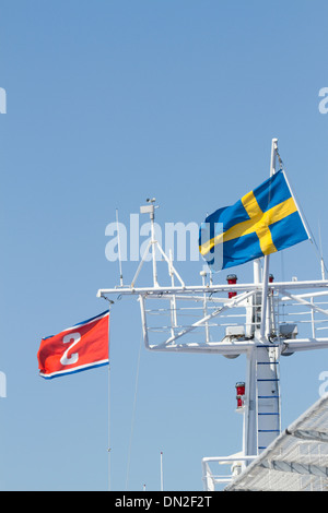 The Stena flag Stock Photo - Alamy