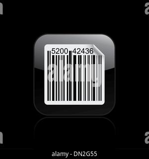 Vector illustration of single barcode icon Stock Vector Image & Art - Alamy