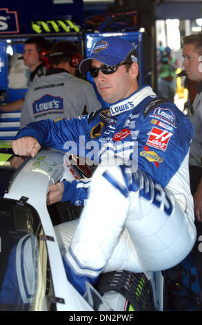 Oct 12, 2006; Concord, NC, USA; Driver KYLE BUSCH during qualifying for ...