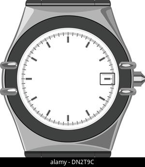 Layered vector illustration of isolated Watch Stock Vector Image & Art ...
