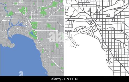 Melbourne Australia City map blue print vector illustration Stock ...