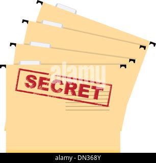 secret file design Stock Vector Image & Art - Alamy