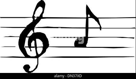 Standard music notation symbols Stock Vector Image & Art - Alamy