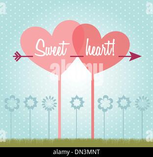 Love you card Stock Vector Image & Art - Alamy
