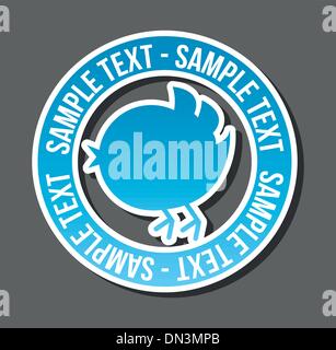 Twitter blue bird icon Stock Vector Image & Art - Alamy