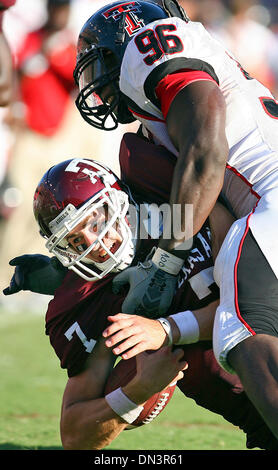 Sep 30, 2006; College Station, TX, USA; NCAA Football: Texas A&M's CHAD ...