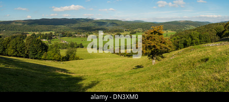 Rusland Valley panorama Stock Photo - Alamy