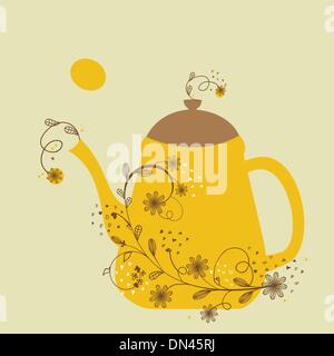 Cute elegant polka dot cup of coffee, tea. Mug with latte, americano ...