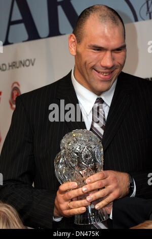 Russian heavy weight boxer Nikolai Valuev at the press conference in ...