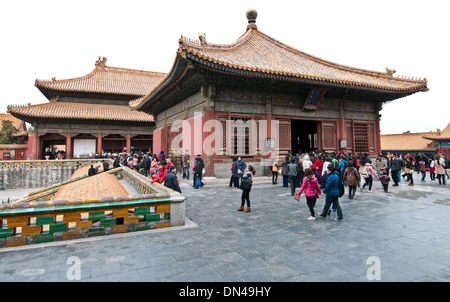 Jiao tai dian (Palace of the Union and Peace) and Kunning gong (Palace of Earthly Tranquility ...