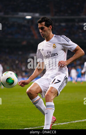 Madrid, Spain. 18th Dec, 2013. Angel Di Maria during the Copa del Rey ...