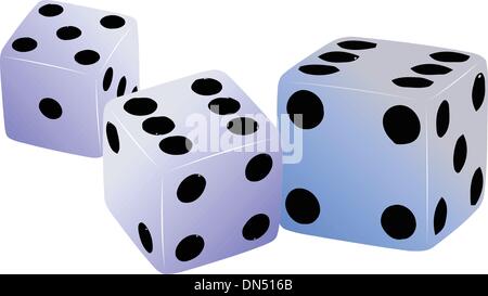 Vector dices illustration Stock Vector Image & Art - Alamy