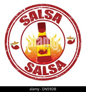 salsa vintage stamp. salsa sign Stock Vector Image & Art - Alamy