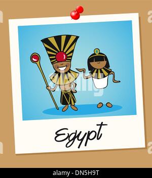 group of people with instant photo of woman character Stock Vector ...