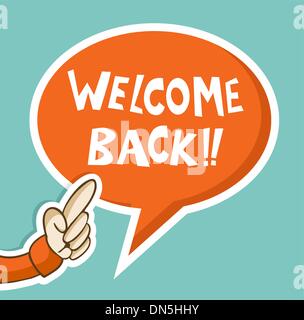 Cartoon Letter A with blank speech bubble, comic book Alphabet ...