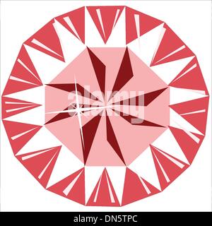 Ruby Gemstone Vector Logo Clipart Design Stock Vector Image Art Alamy