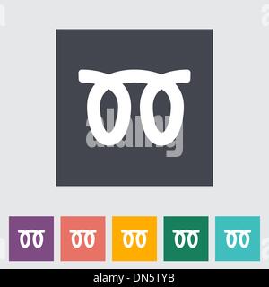 Glow plug diesel car heat engine warning sign icon. Car dashboard ...