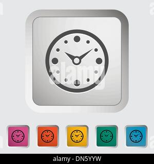 clock icon image Stock Vector Image & Art - Alamy