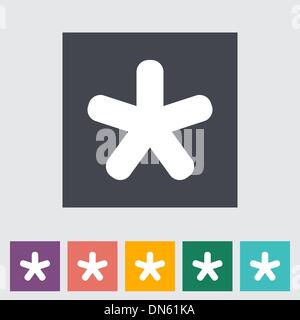 single star icon Stock Vector Image & Art - Alamy