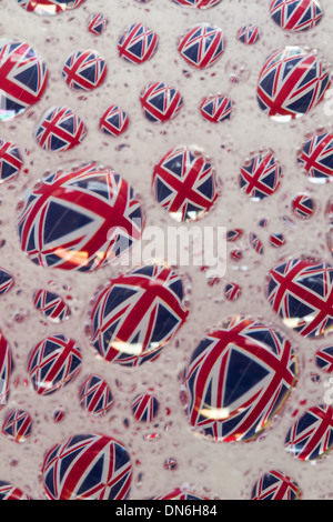 union jack in soap bubbles Stock Photo - Alamy