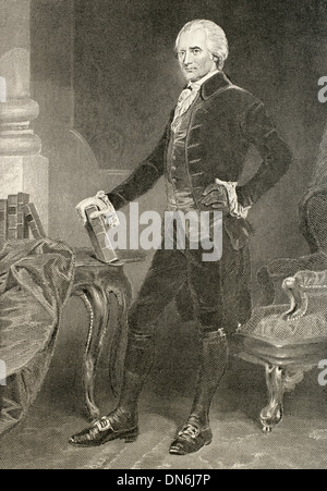 Henry Lee III (1756-1818). American Patriot. Engraving in The Universal ...