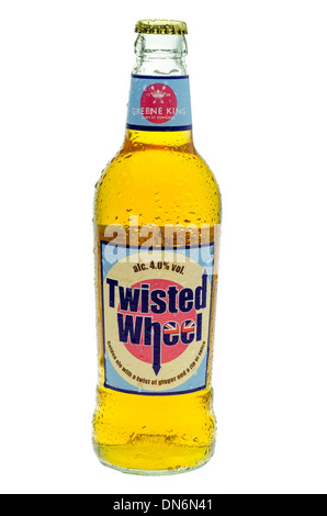 Bottle of Twisted Wheel Beer Stock Photo - Alamy