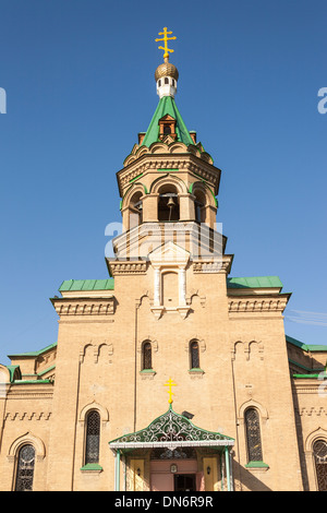 Alexy Russian Orthodox Church, Samarkand. Uzbekistan Stock Photo - Alamy