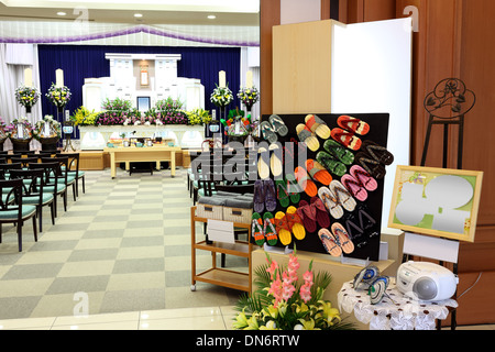 Funeral scene of japanese style Stock Photo - Alamy