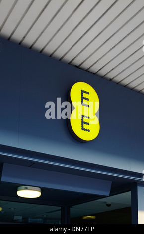 EE store front Stock Photo - Alamy