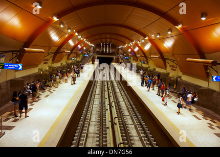 Sofia Metro line 2, Serdika II station Stock Photo - Alamy