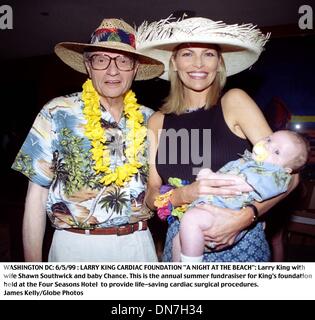 Shawn Southwick-King and Larry King The Larry King Cardiac Foundation ...