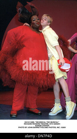 Apr. 4, 2001 - K21517JBB: ''SEUSSICAL THE MUSICAL'' FEATURING AARON ...