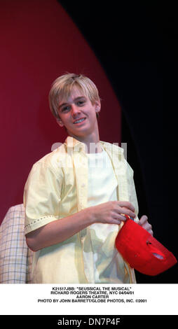 Apr. 4, 2001 - K21517JBB: ''SEUSSICAL THE MUSICAL'' FEATURING AARON ...