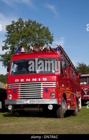 Vintage classic fire engine Stock Photo - Alamy