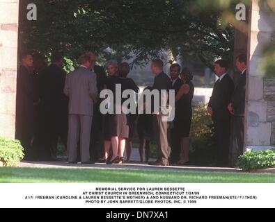 July 24, 1999 - 07/24/99.MEMORIAL SERVICE FOR LAUREN BESSETTE .AT ...