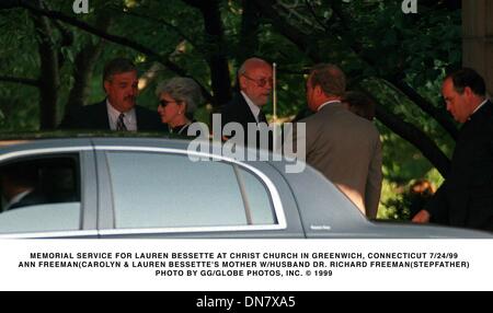 July 24, 1999 - 07/24/99.MEMORIAL SERVICE FOR LAUREN BESSETTE .AT ...