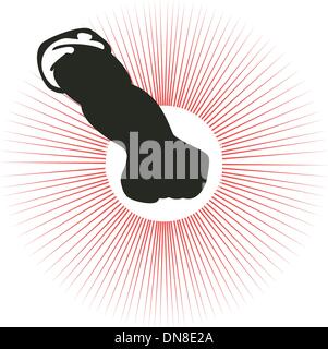 front view of clenched fist Stock Vector Image & Art - Alamy