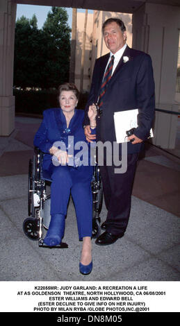 June 8, 2001 - K22055MR: JUDY GARLAND: A RECREATION A LIFE .AT AS ...