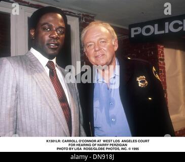 Apr. 9, 2001 - K1301LR: CARROLL O'CONNOR. LISA ROSE/ 1995(Credit Image ...