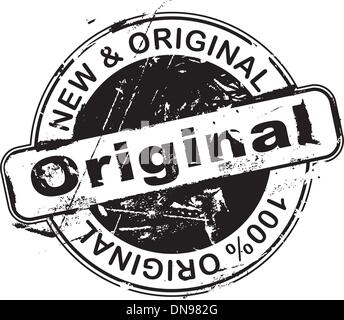 all new stamp. rounded grunge sign on white background Stock Vector ...