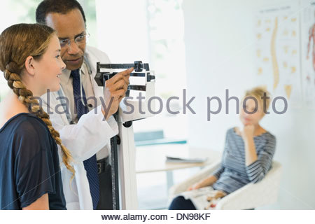 Doctor's Office Scale - Medical professional physician sliding Stock ...