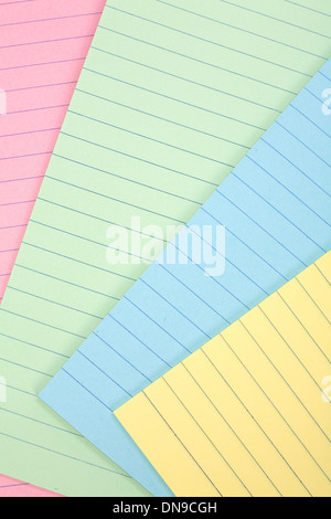 close-up shot of colorful paper layers for background Stock Photo - Alamy