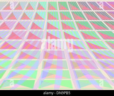 Abstract vector background of light refracted in squares Stock Vector ...